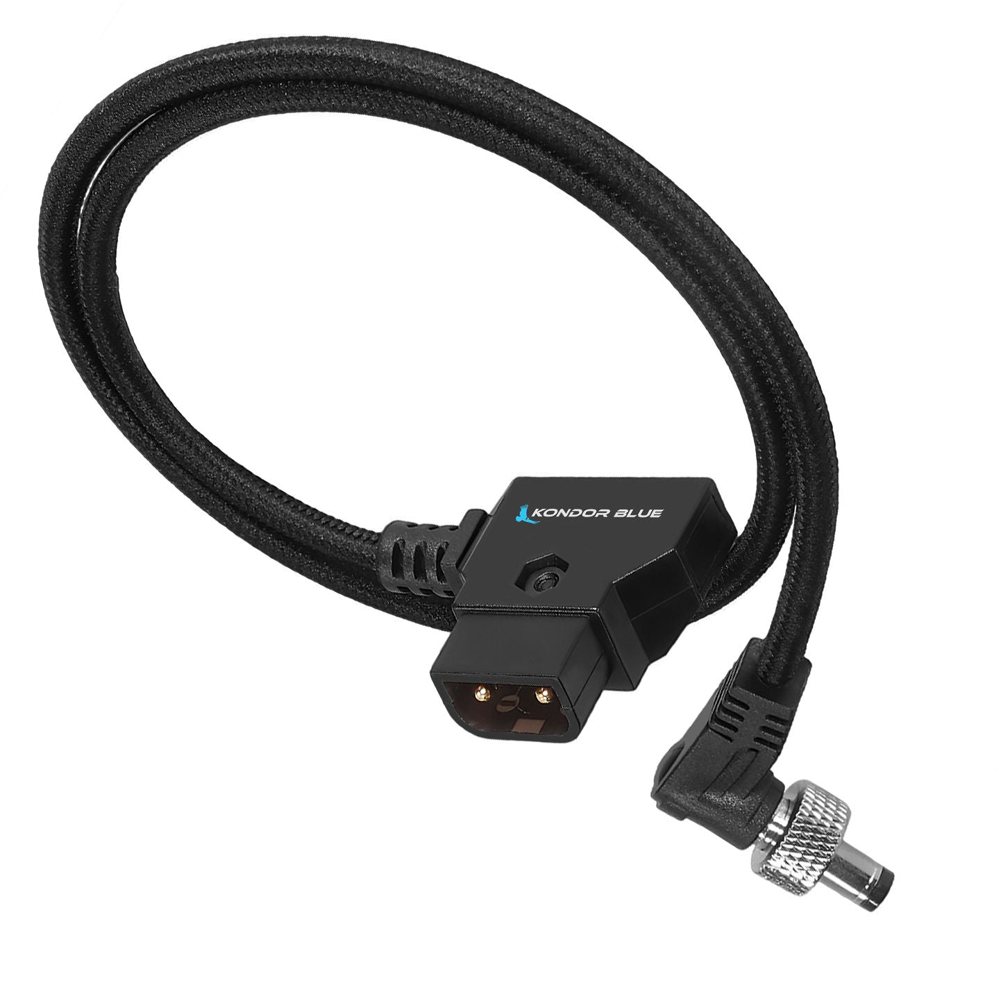 D-Tap to Locking 2.5mm DC Charging Cable - Right-Angle – Kondor Blue