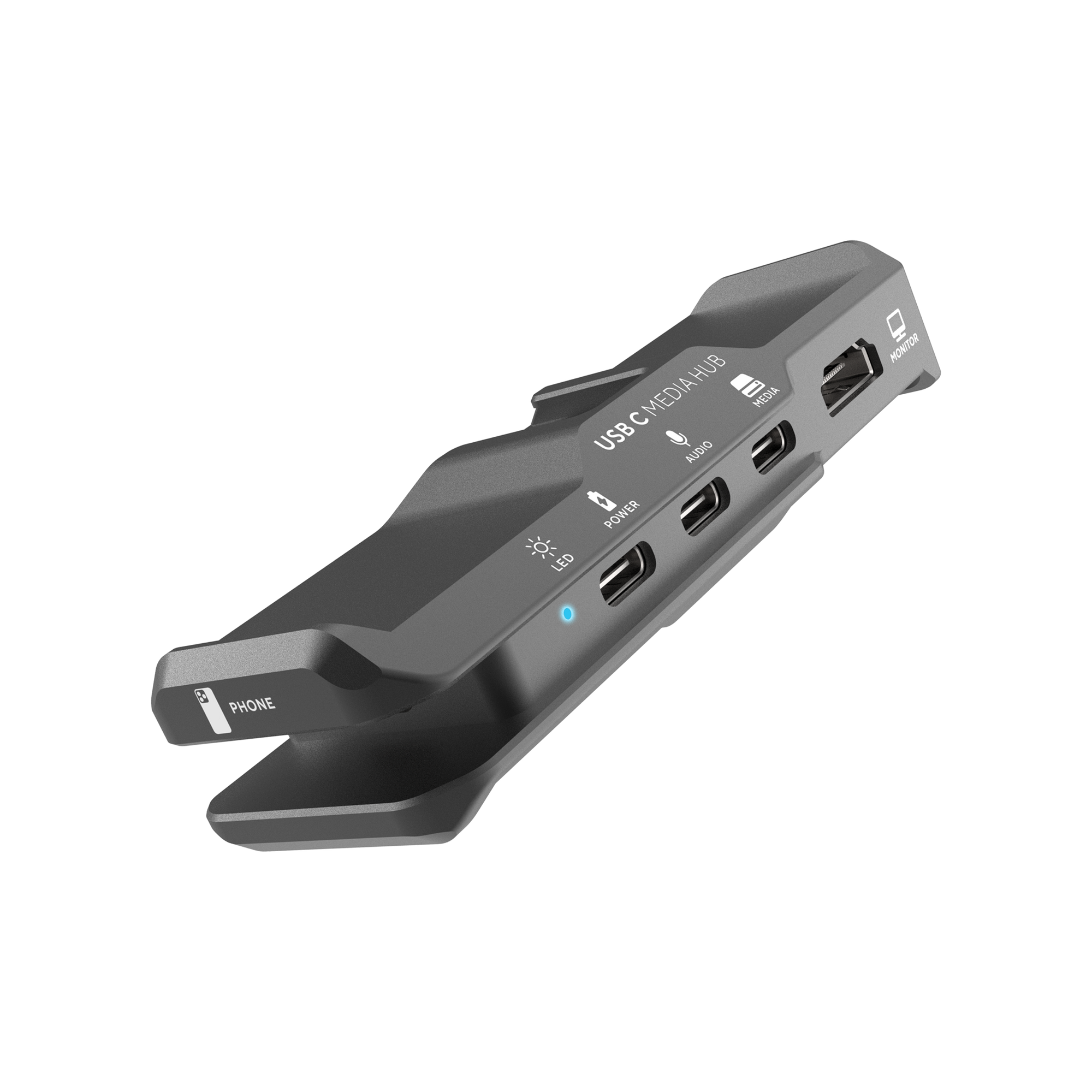 USB-C Media Hub for iPhone 15/16/17 | Kondor Blue