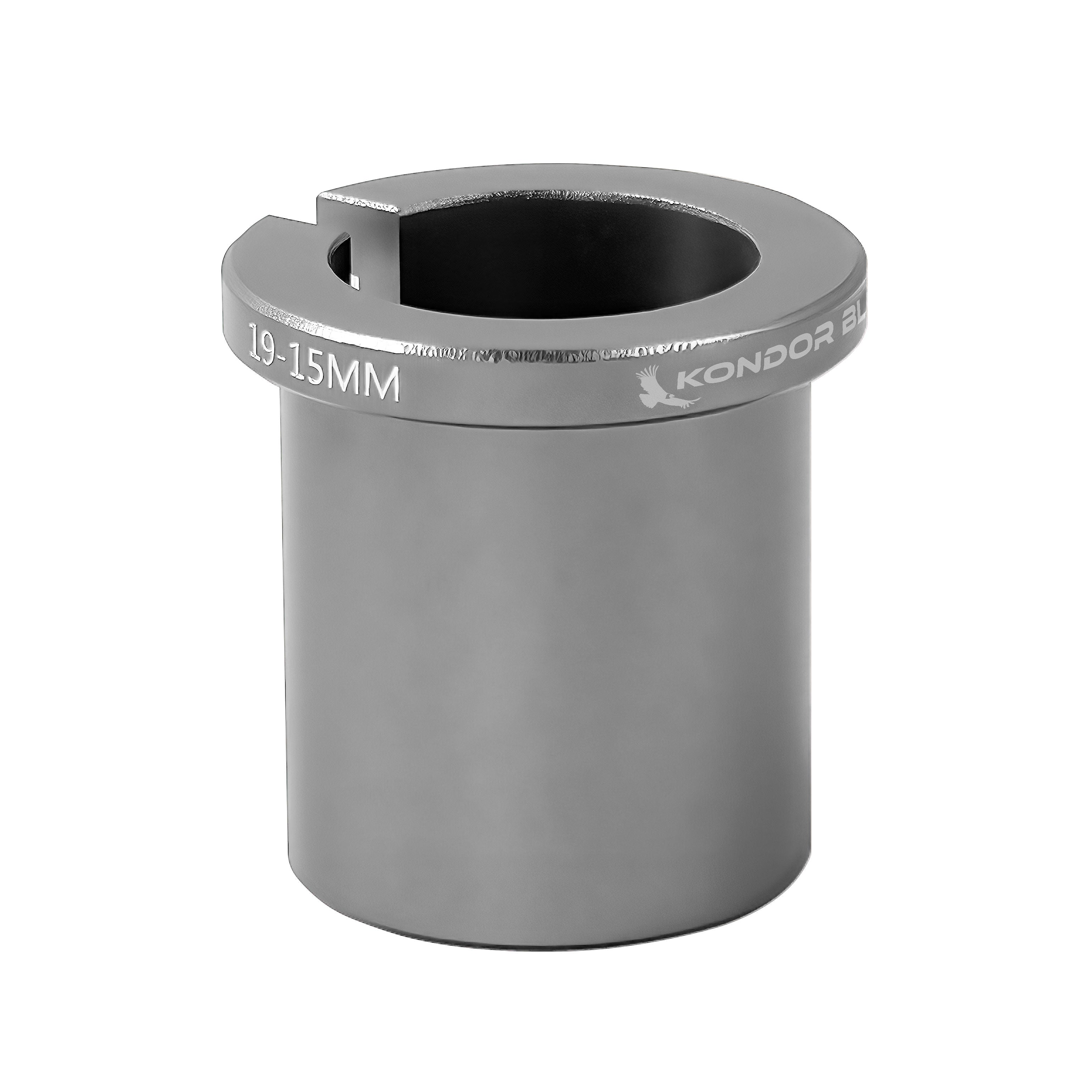 15mm to 19mm Rod Adapter Bushing | Kondor Blue