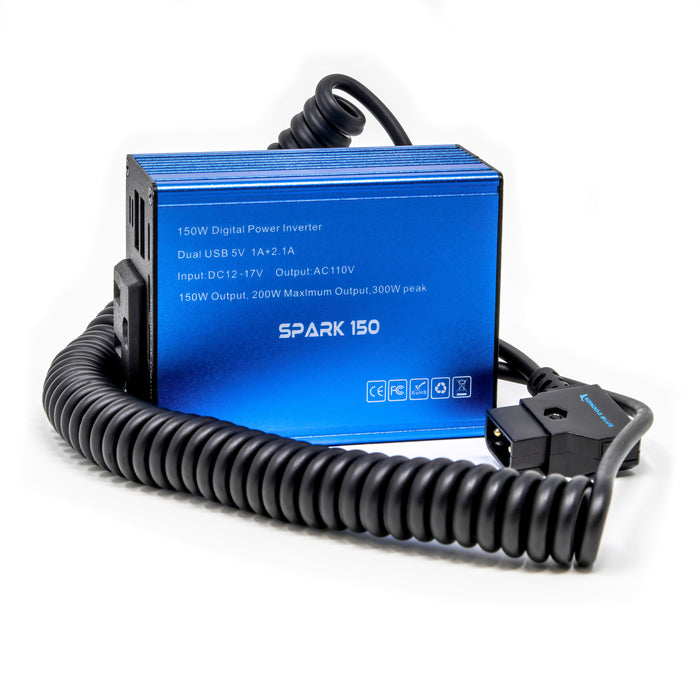 SPARK 150 D-Tap to AC Power Supply Mobile Wall Plug Outlet – Kondor Blue