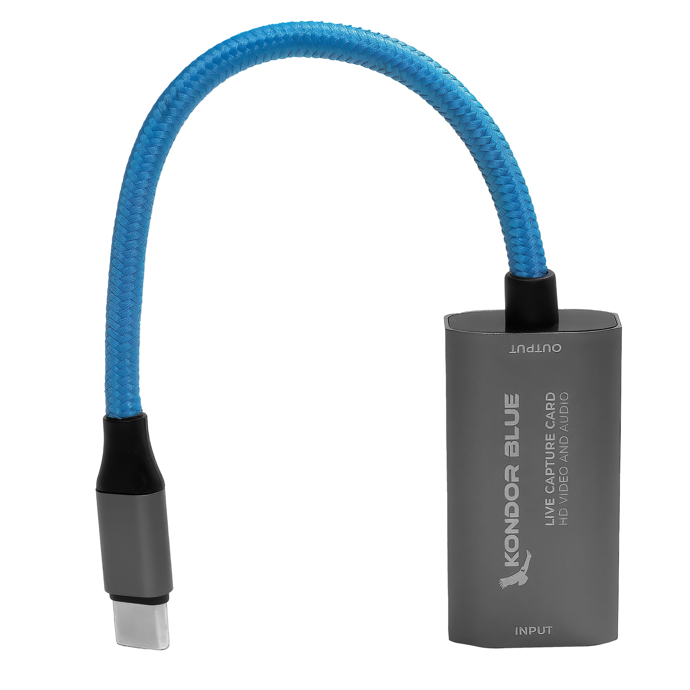 USB-C to HDMI Video Capture Card - Live Stream | Kondor Blue